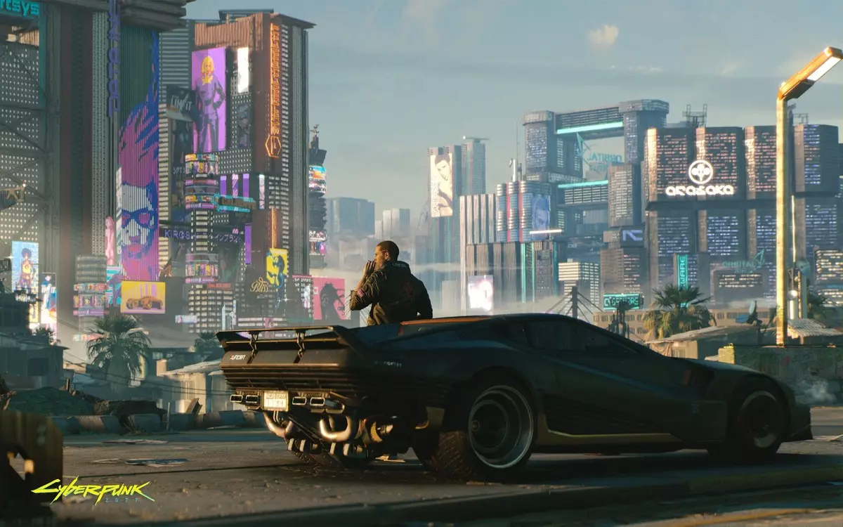 Cyberpunk 2077: Koncept kunst af det mest luksuriøse område af Knight City 8204_1