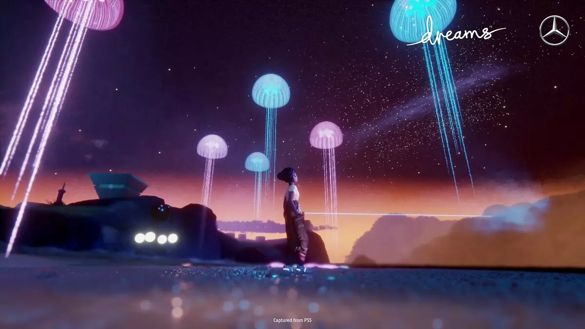 Mercedes în colaborare cu Dreams Creați un joc video, acțiunea desfășurării în Utopia din 2078