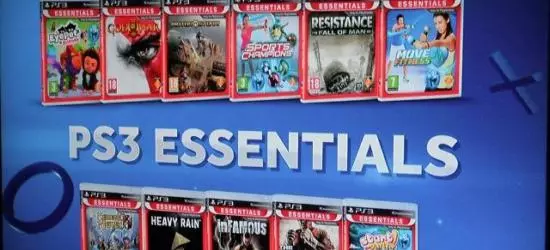 PS3 Essentials：游戏清单和价格 82103_1