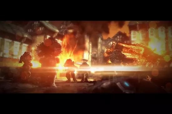 Frames from The Debut Trailer Gears of War: Dad 82583_1