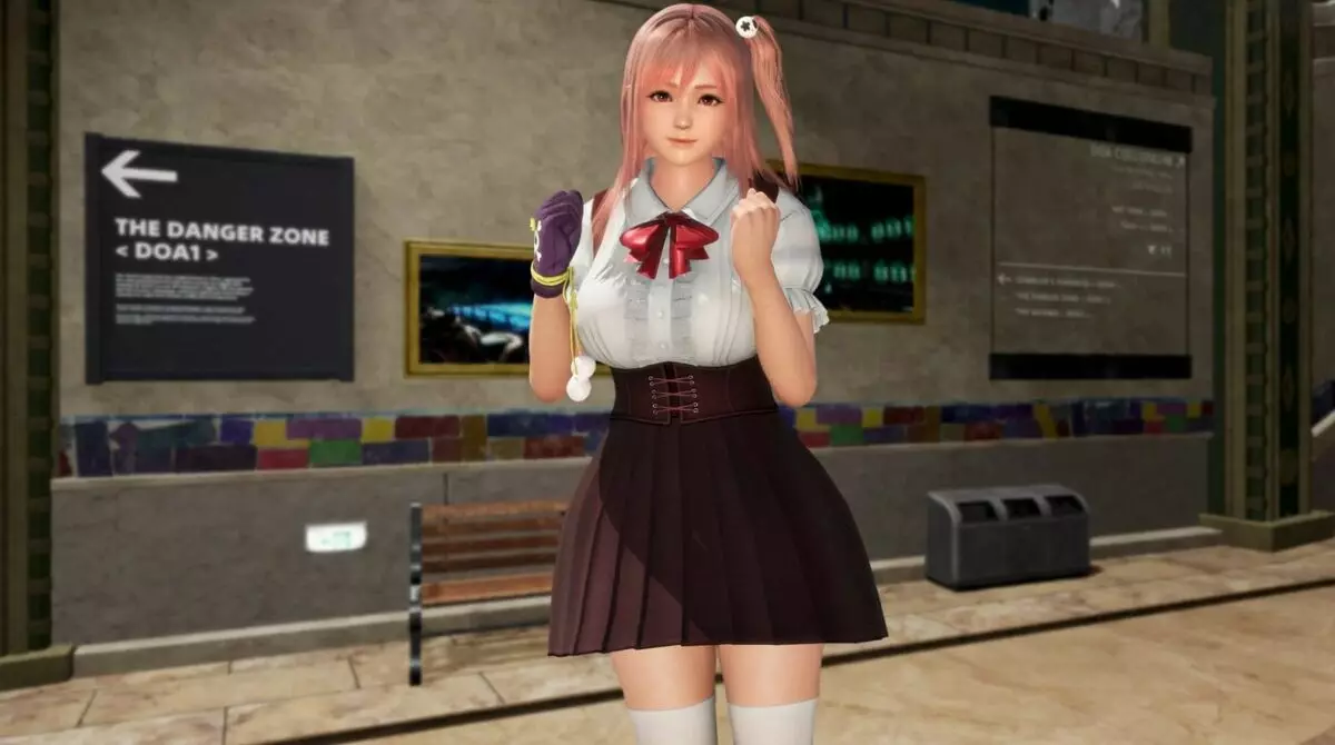 W - “女学生” - 由Dead或Alive 6发表，新的女主角服装 8472_5