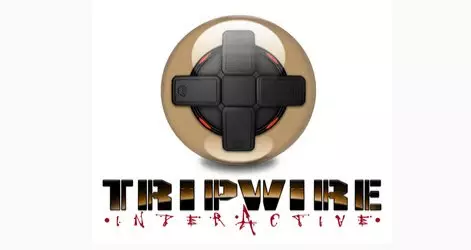 Logo interaktif Tripwire.