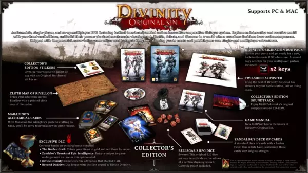 Divinity: Original Sin - útgáfa fyrir Edition Mac og safnara 86240_1
