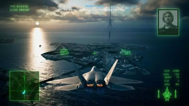 I-Ace Combat 7: Isibhakabhaka esingaziwa - Isibhakabhaka esijulile esiluhlaza 8679_8