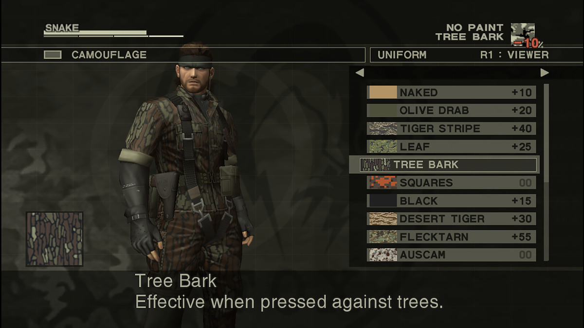 La plej bona kreo de Hideo Codisima. Memoru Metal Gear Solid 3: Snake Eater 92_4